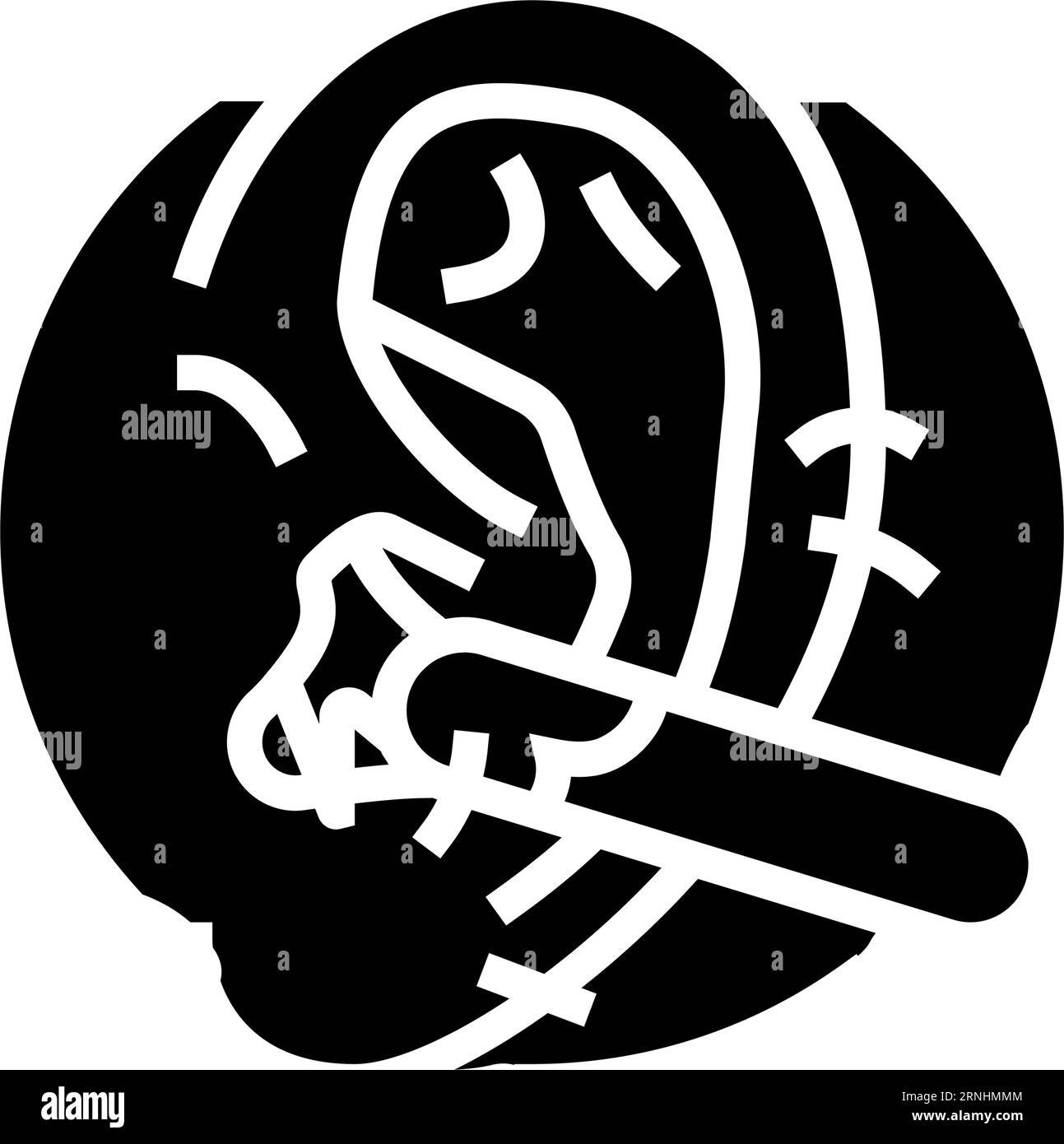 Male ear wax Stock Vector Images - Alamy