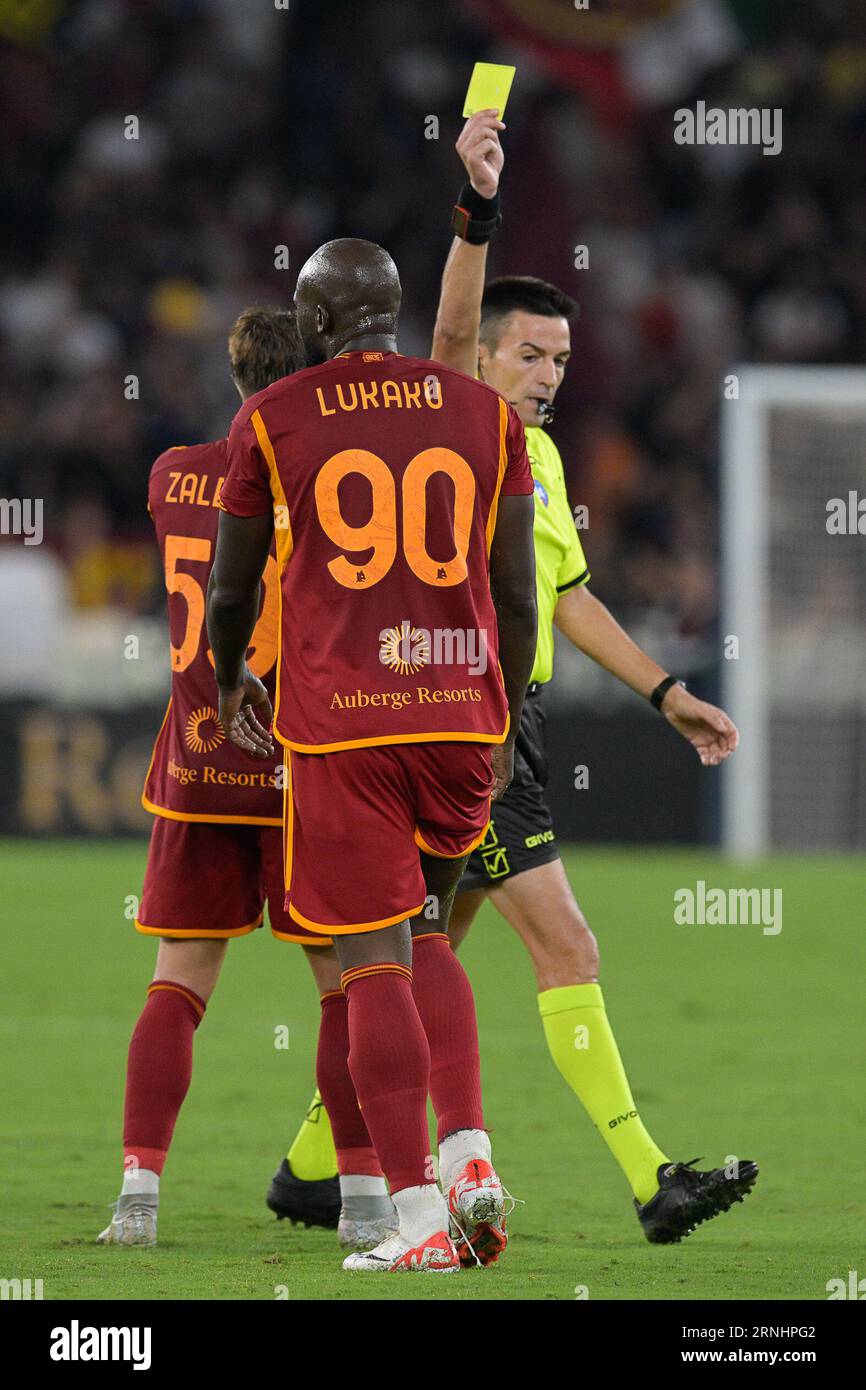 Stadio Olimpico, Rome, Italy. 1st Sep, 2023. Serie A Football; Roma ...