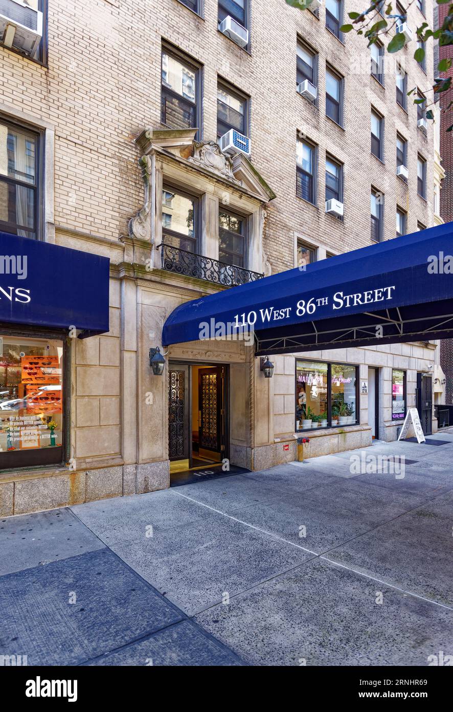 110 west 86th street hi-res stock photography and images - Alamy