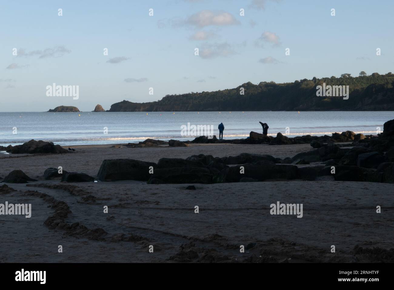 Monkstone beach hi-res stock photography and images - Alamy
