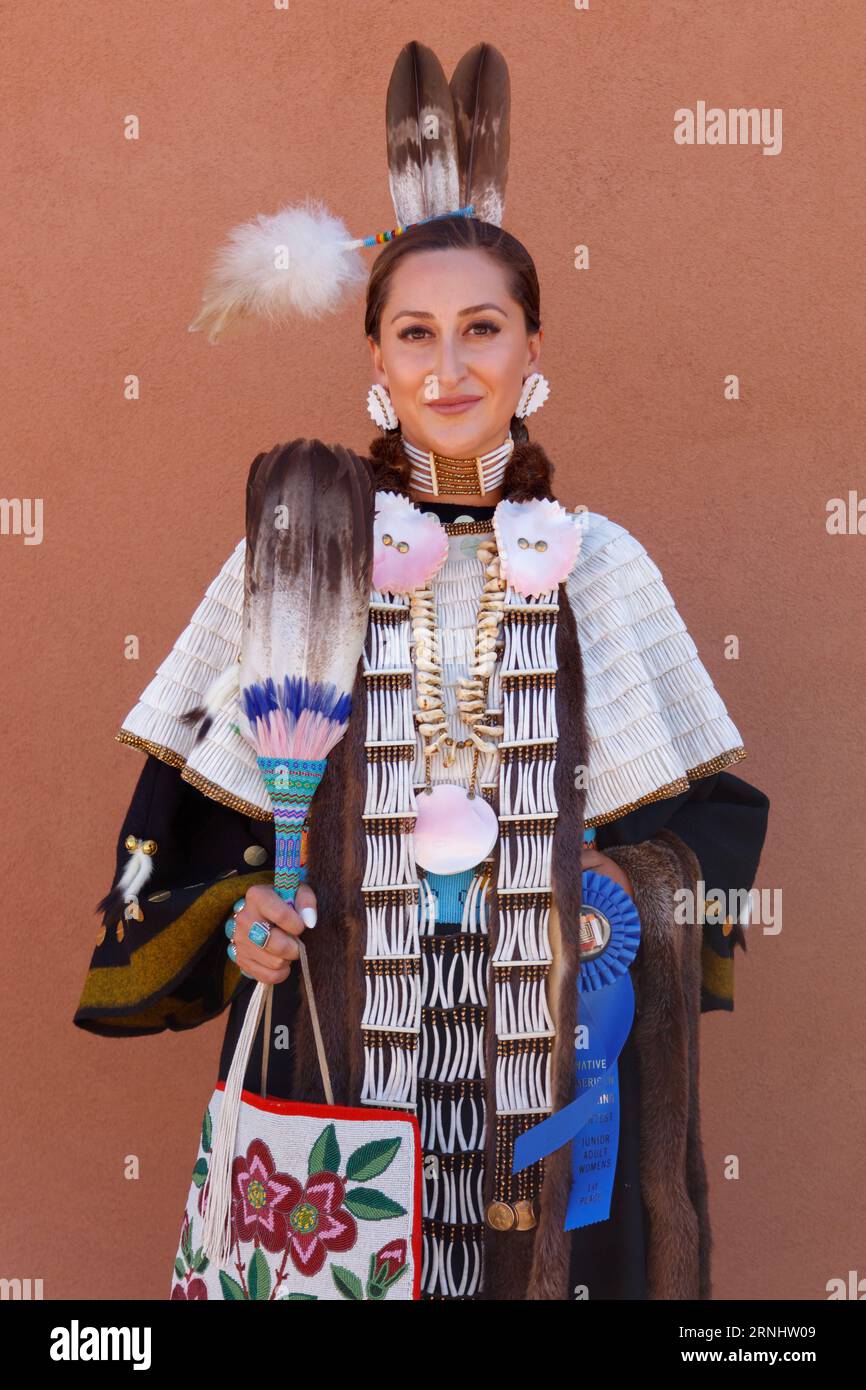 Bree won first price for best regalia at the Santa Fe Indian Market ...