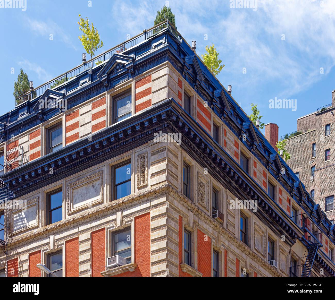 Upper West Side: Saxony is a landmark apartment building at 250 West ...