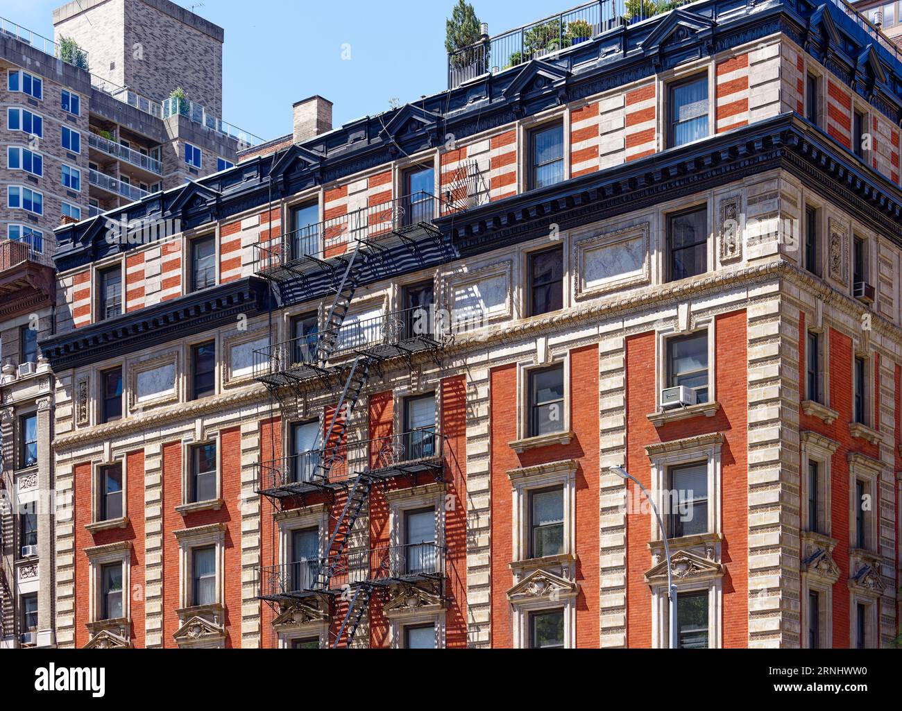 Upper West Side: Saxony is a landmark apartment building at 250 West ...