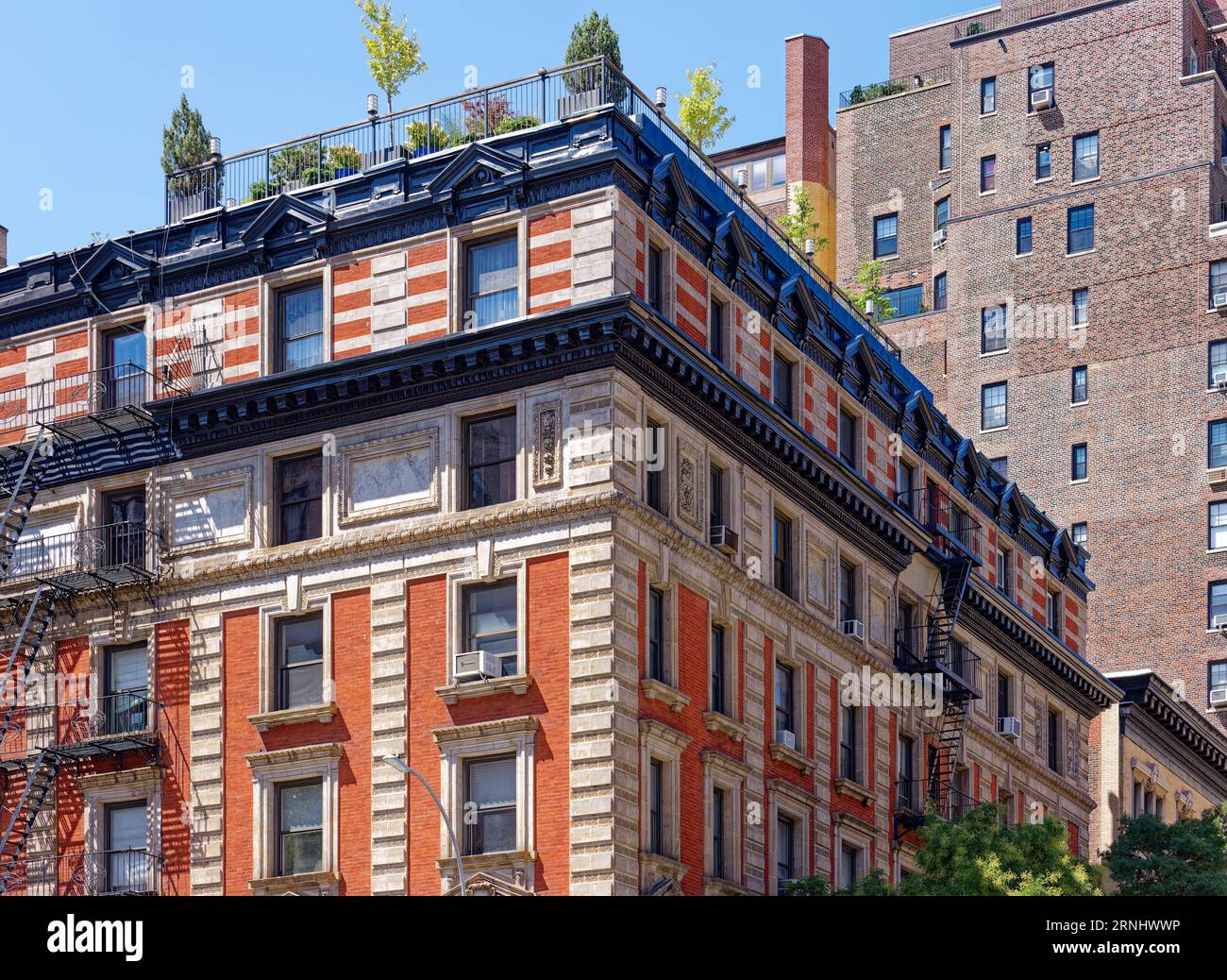 Upper West Side: Saxony is a landmark apartment building at 250 West ...