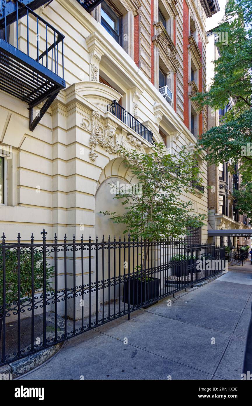 Upper West Side: Saxony is a landmark apartment building at 250 West ...