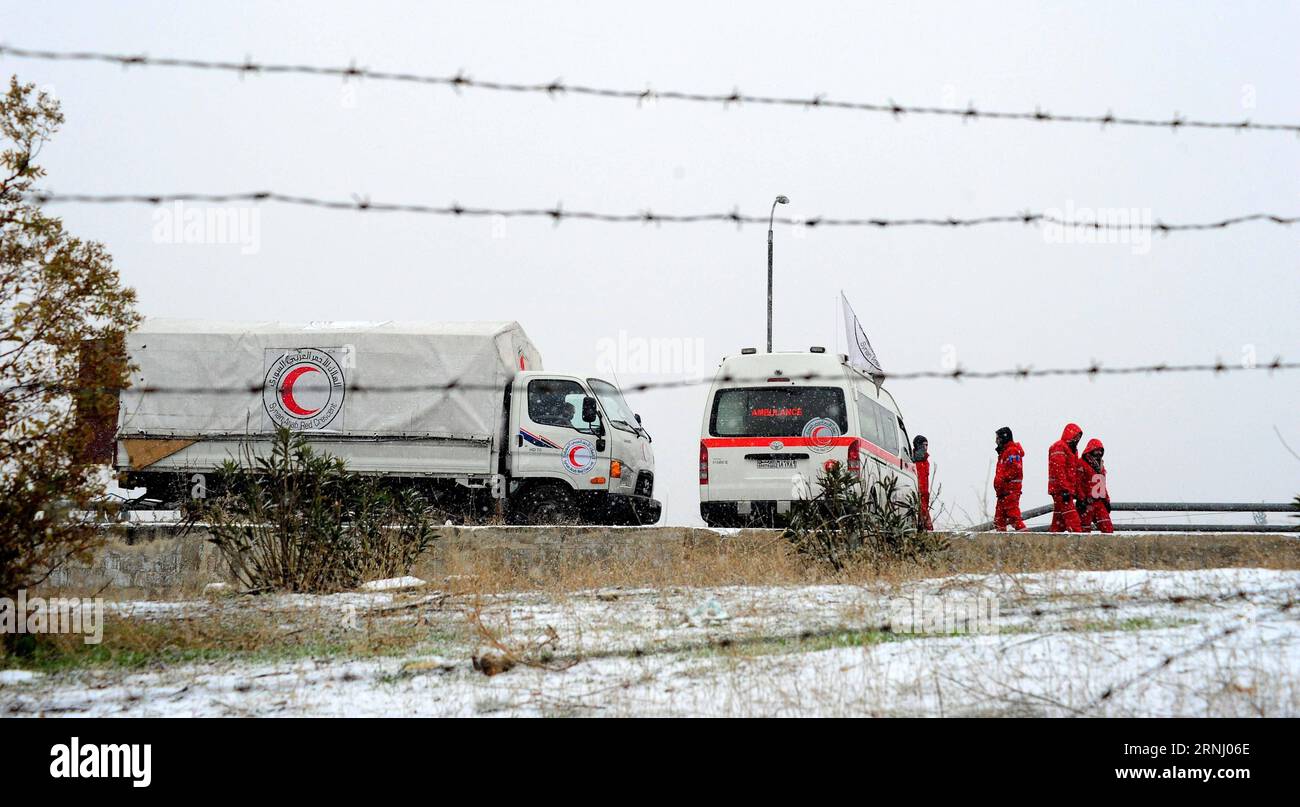 Syria international red cross hi-res stock photography and images - Alamy