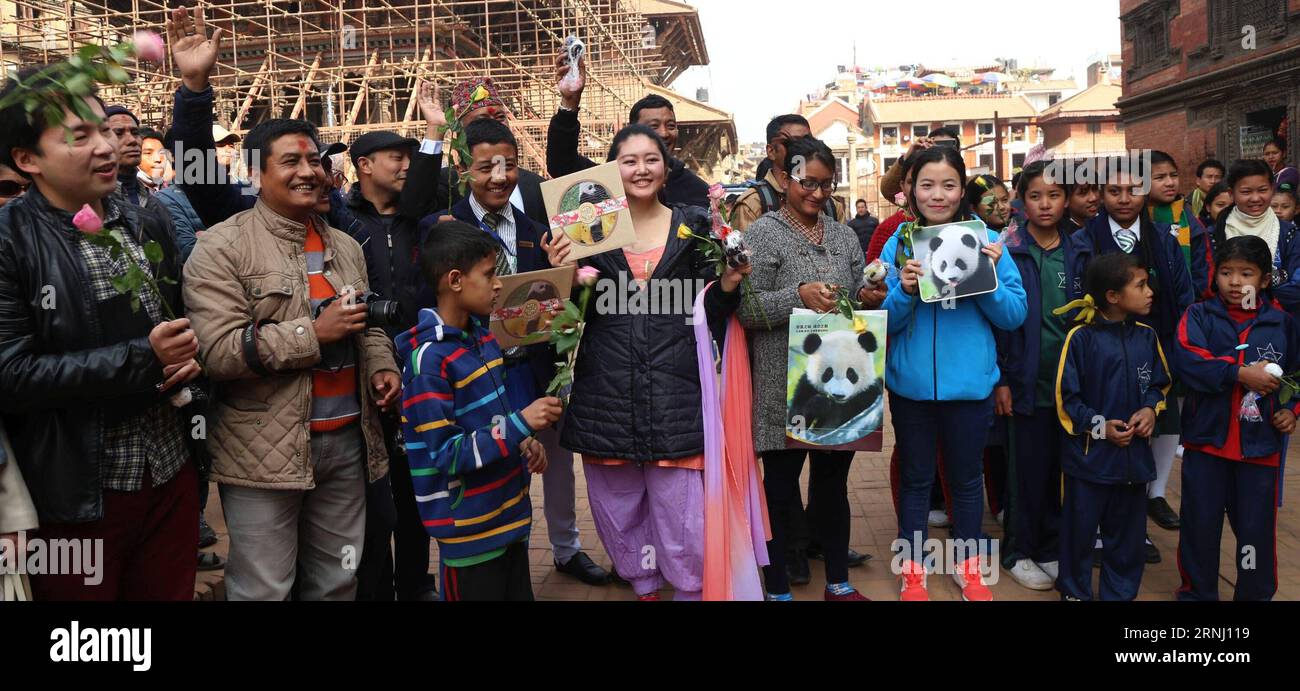 (161223) -- LALITPUR(NEPAL), Dec. 23, 2016 -- People cheer during a ...