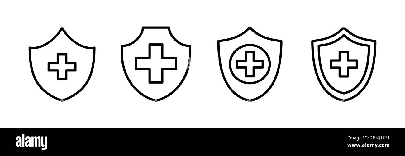 Health insurance icon vector. medical insurance icon Stock Vector Image ...