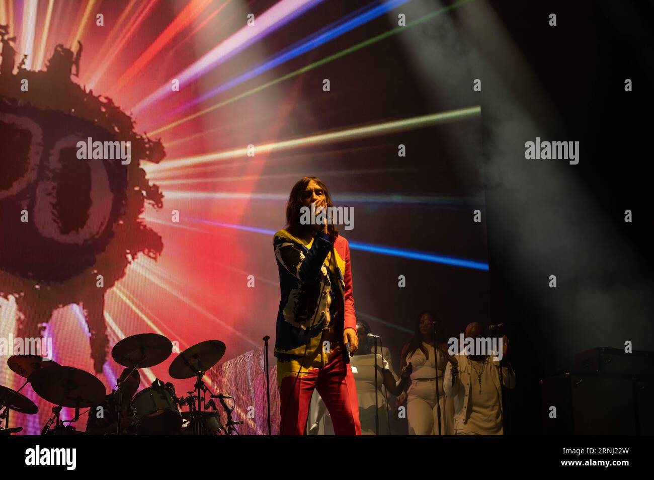 Photographs of Primal Scream performing at Connect Festival 2023 at the ...