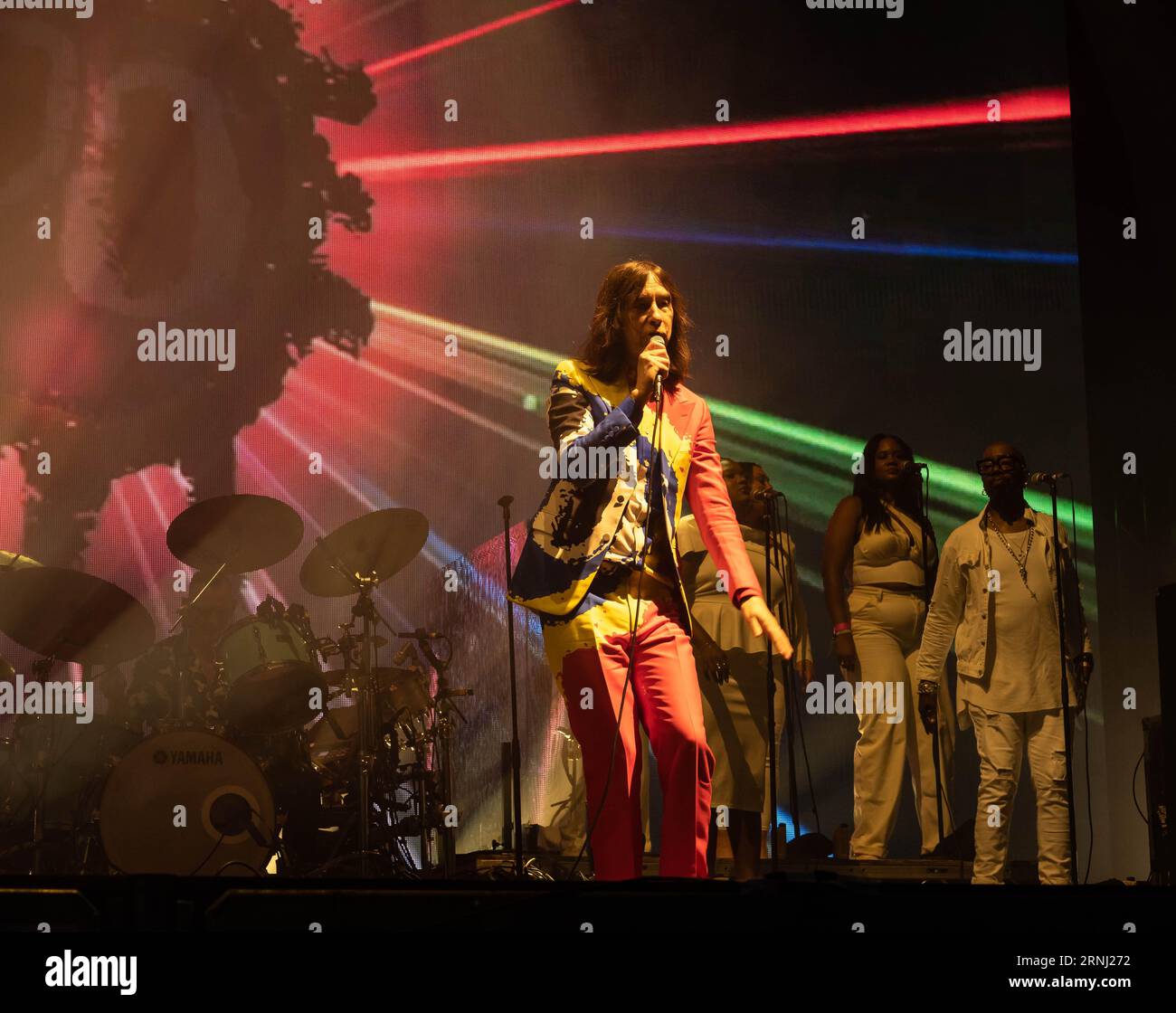 Photographs of Primal Scream performing at Connect Festival 2023 at the ...