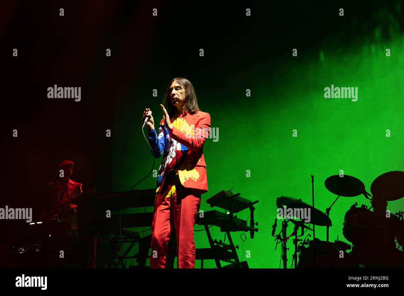 Photographs of Primal Scream performing at Connect Festival 2023 at the ...