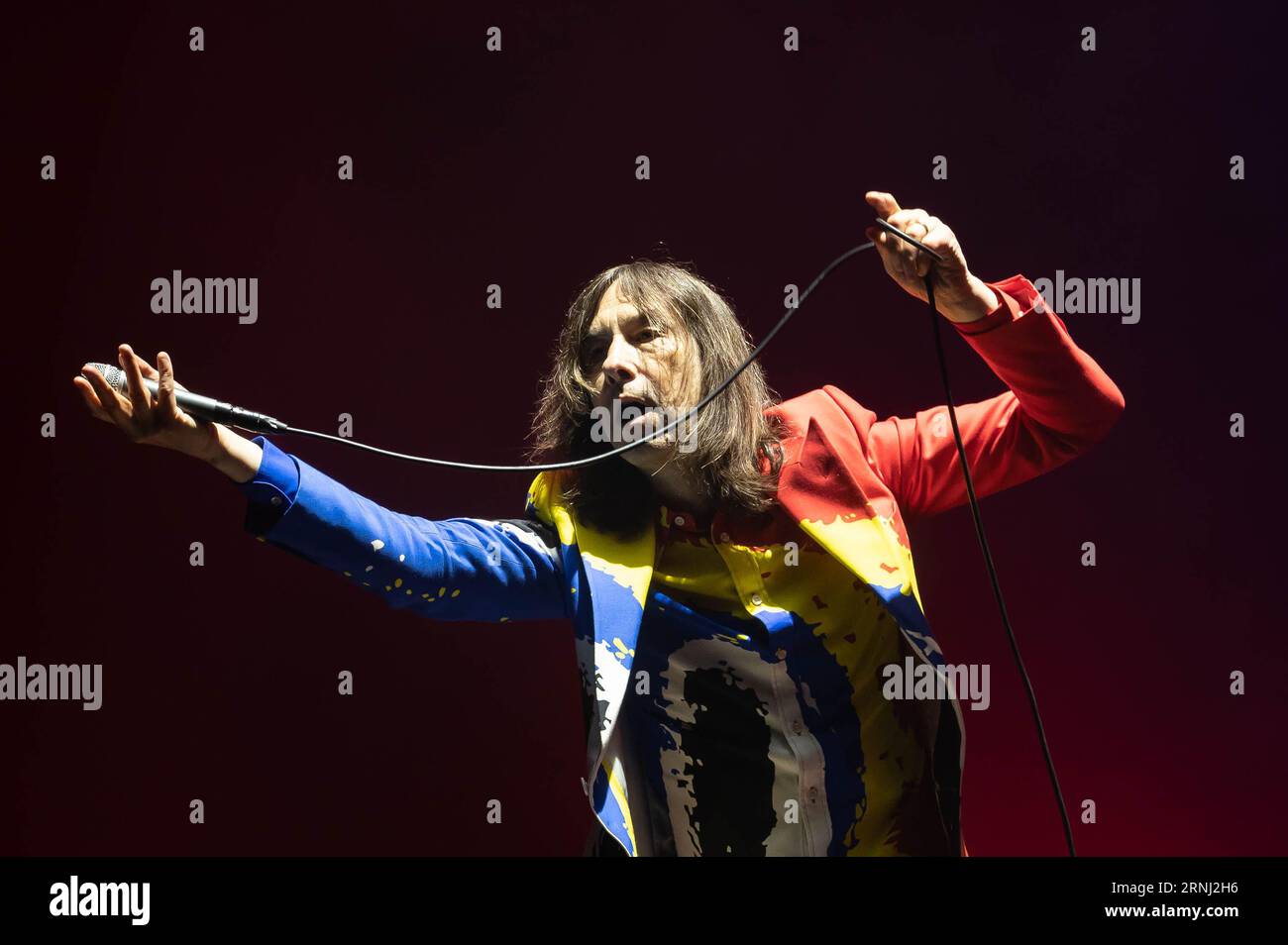 Photographs of Primal Scream performing at Connect Festival 2023 at the ...