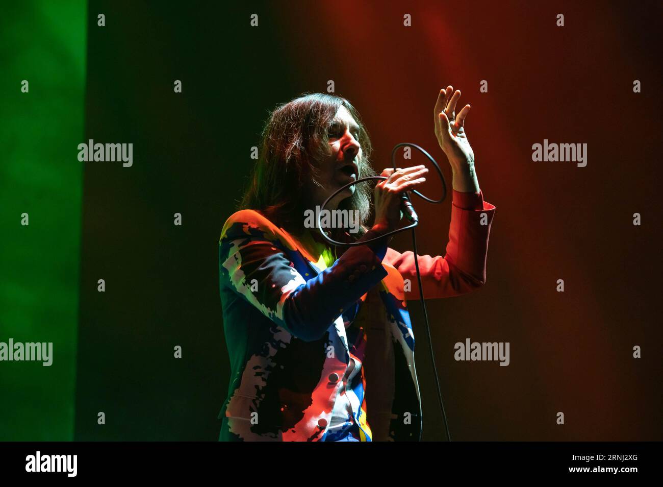 Photographs of Primal Scream performing at Connect Festival 2023 at the ...