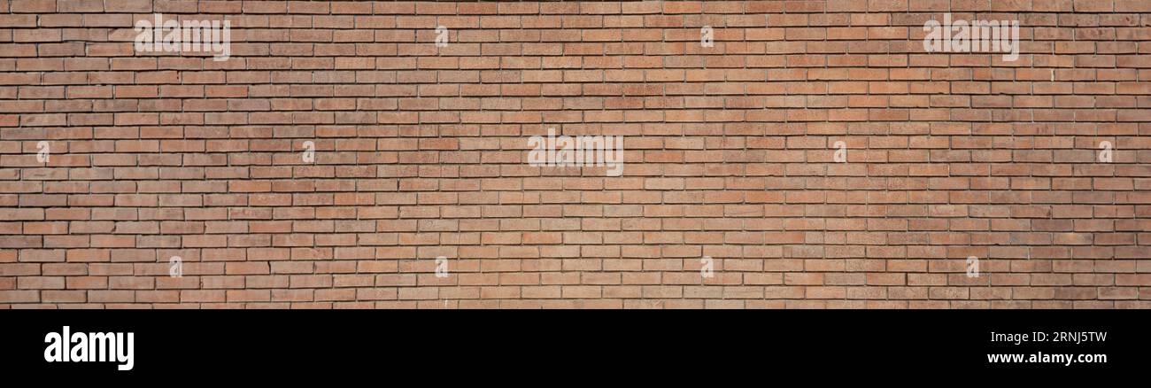 Color brick wall as background, banner design Stock Photo - Alamy
