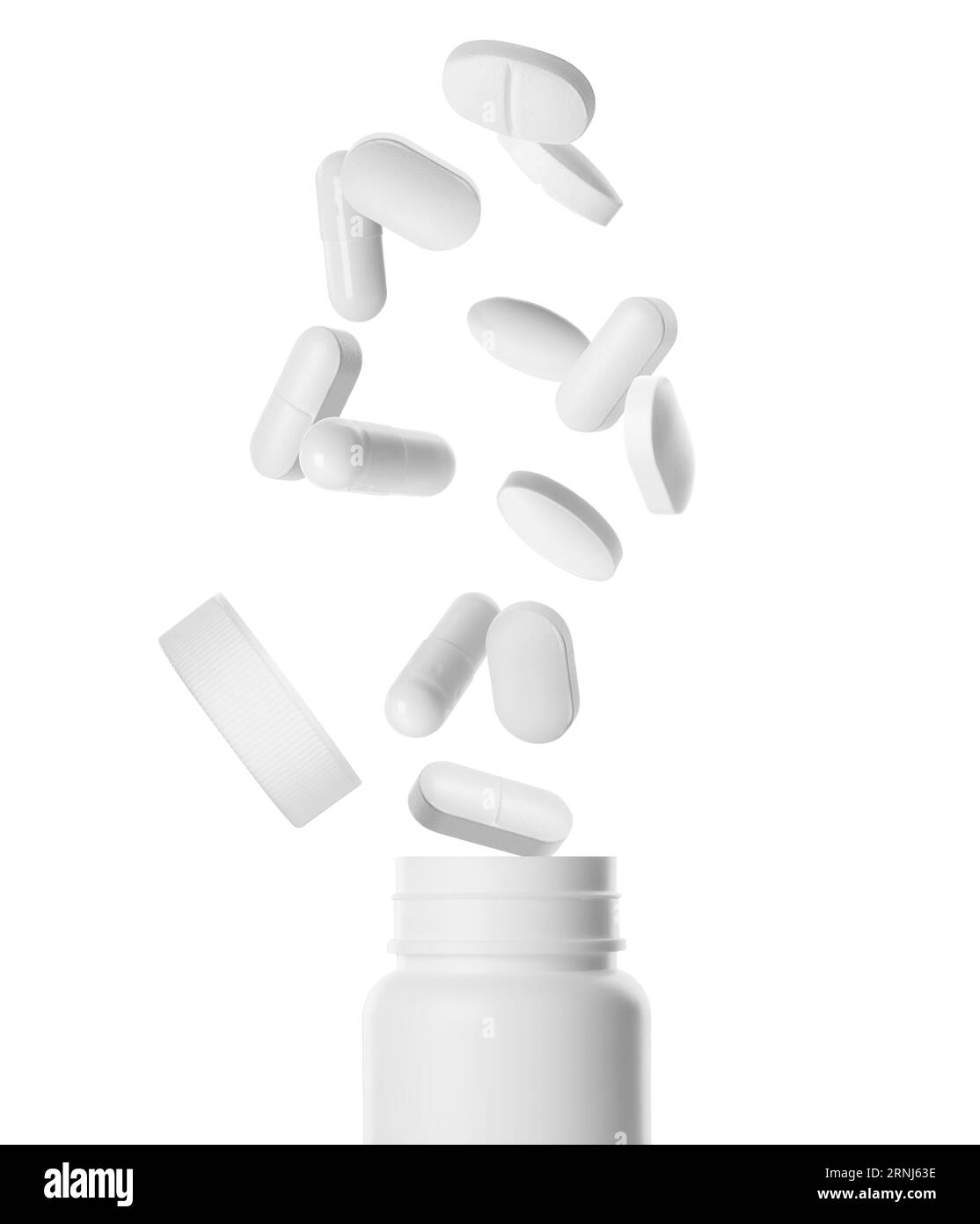 Falling tablets Black and White Stock Photos & Images - Alamy