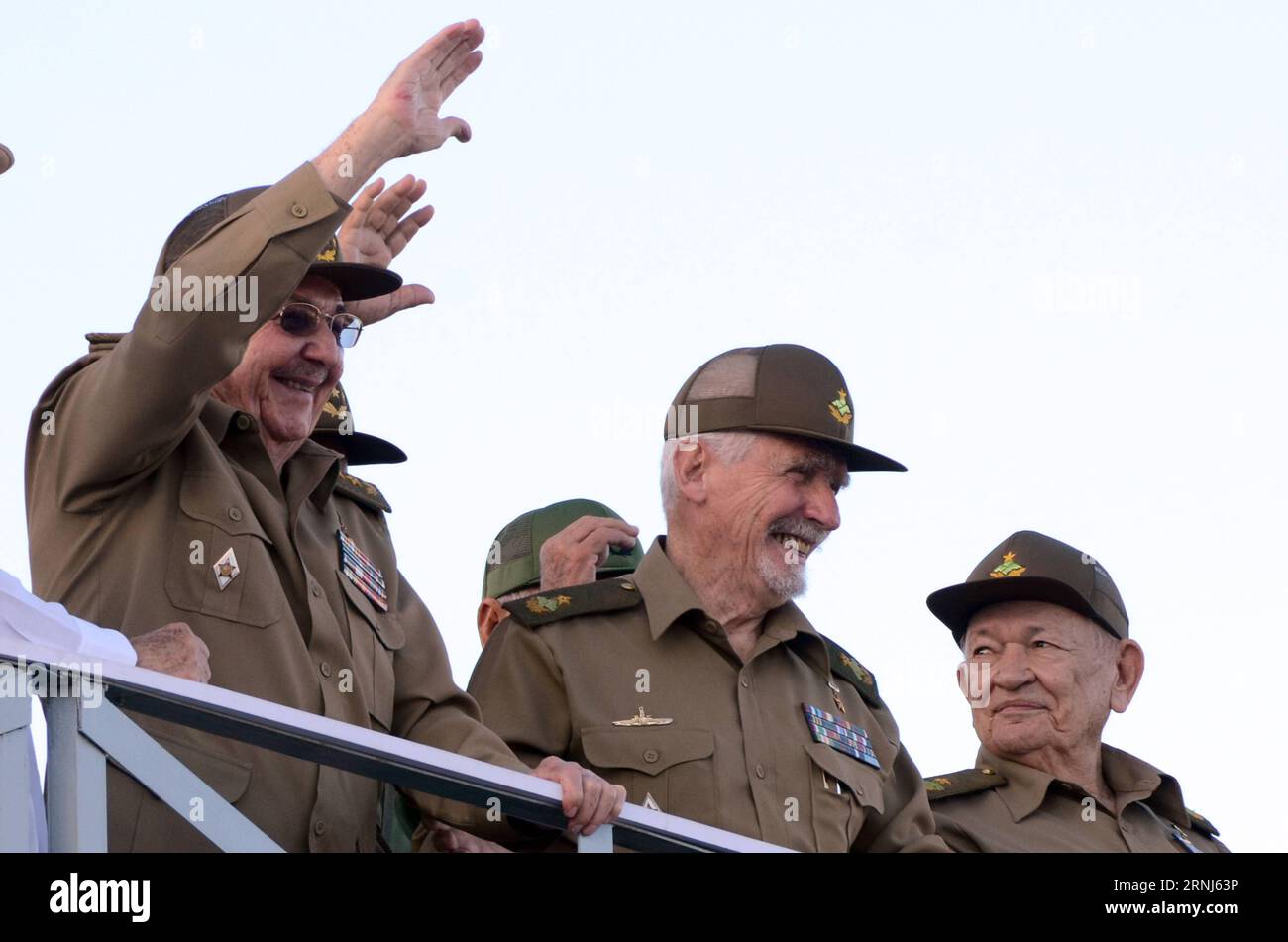 Militärparade zur Kubanischen Revolution in Havanna (170102) -- HAVANA ...