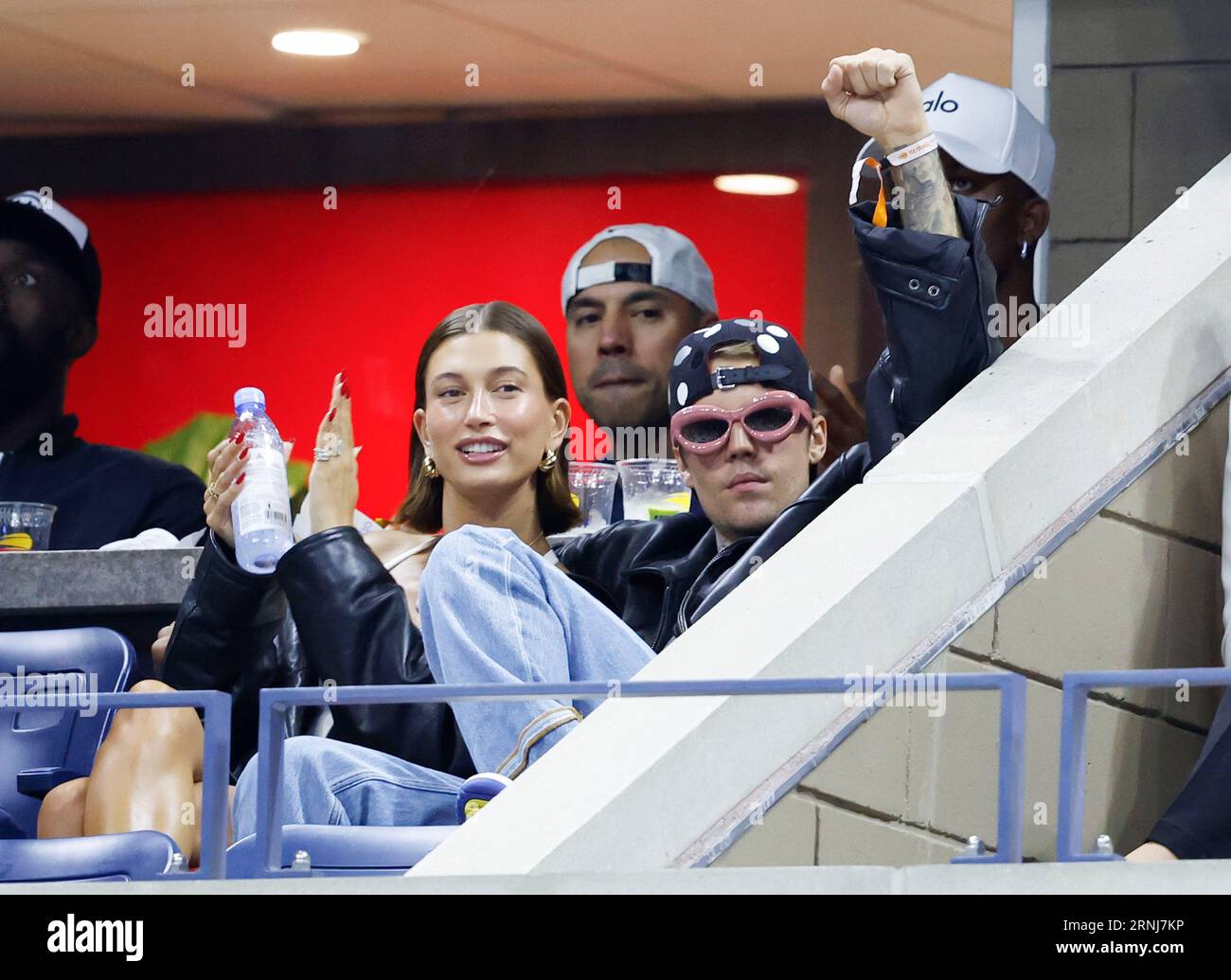 Flushing Meadow, United States. 01st Sep, 2023. Justin Bieber and ...