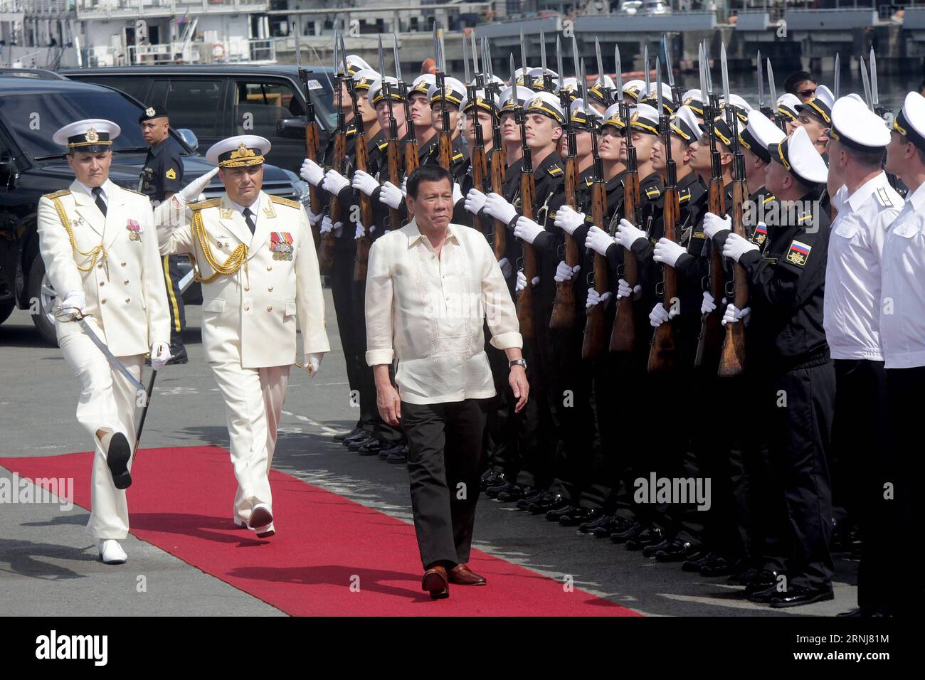 (170106) -- MANILA, Jan. 6, 2017 -- Philippine President Rodrigo ...