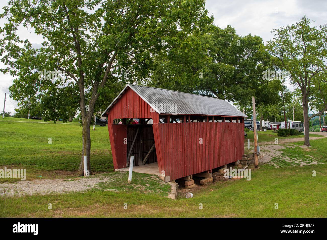 Bridge # 35-61-40 The Park Hill Road Covered Bridge is a covered ...