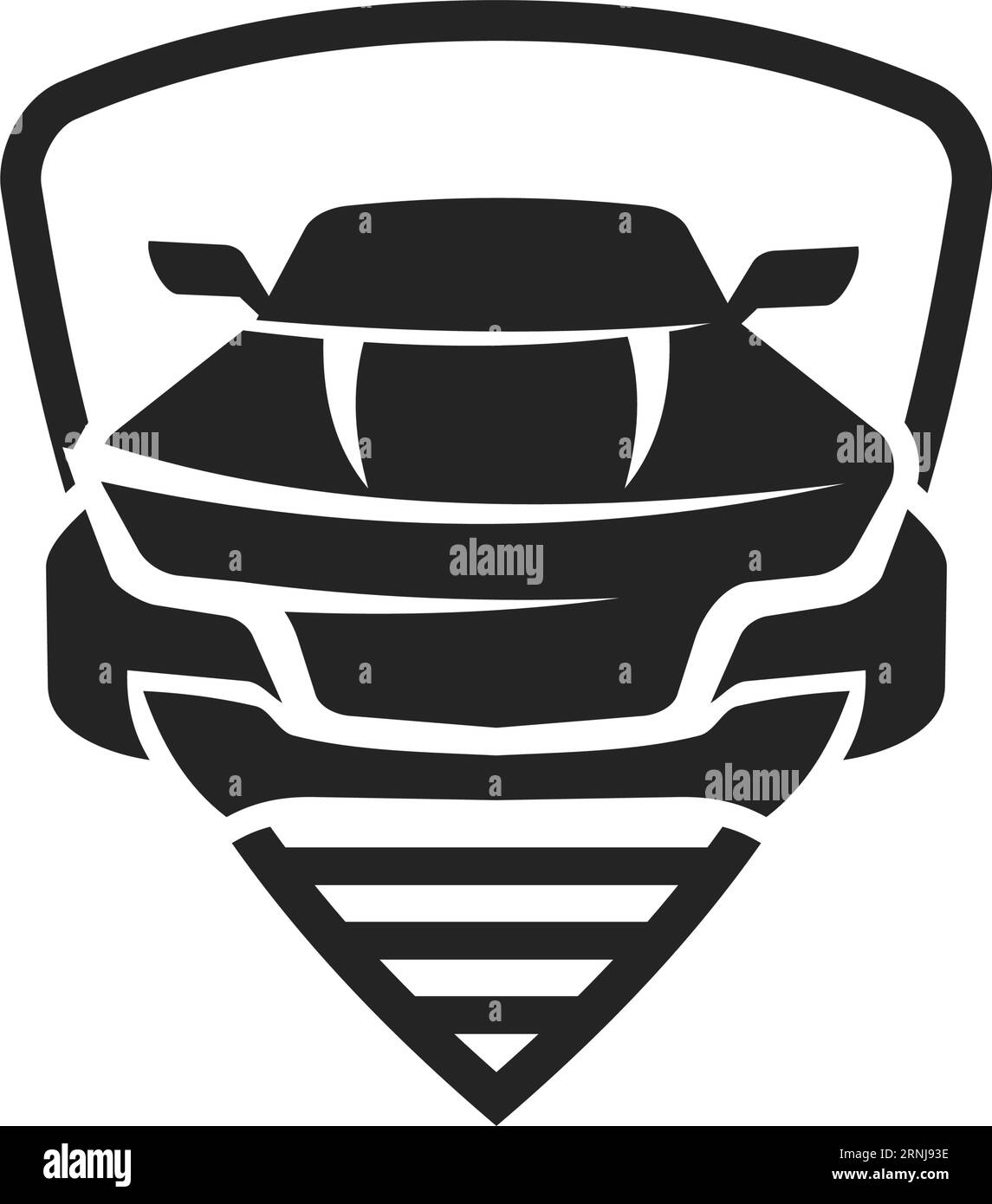 Abstract vehicle logos Black and White Stock Photos & Images - Alamy