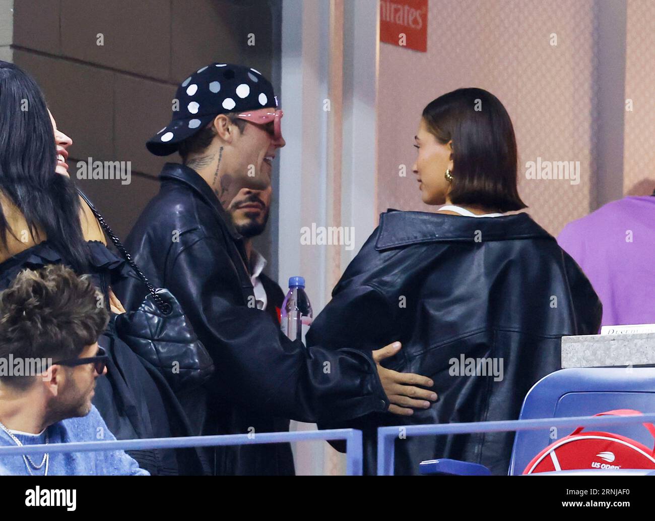 Flushing Meadow, United Stated. 01st Sep, 2023. Justin Bieber and ...