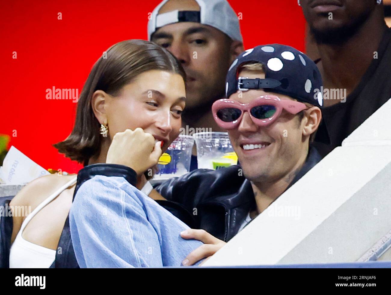 Flushing Meadow, United Stated. 01st Sep, 2023. Justin Bieber and ...