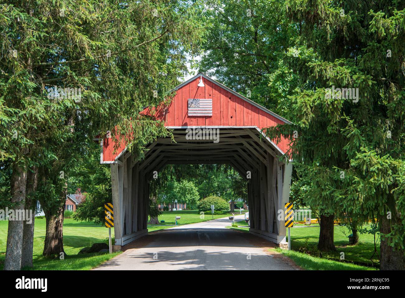 Bridge # 35-23-04 The Stemen House Covered Bridge, (known as the ...