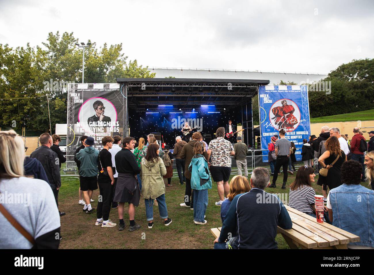 September 1, 2023: Performers entertain the crowds at the Rock N Roll ...