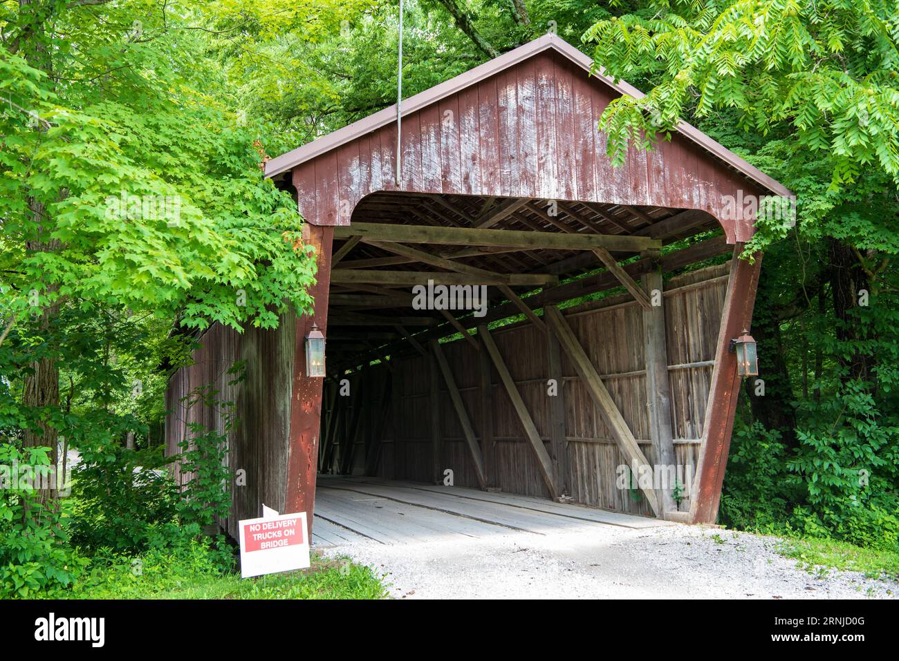 Bridge # 35-23-07 Hizey, or Visintine Covered Bridge was built in 1891 ...