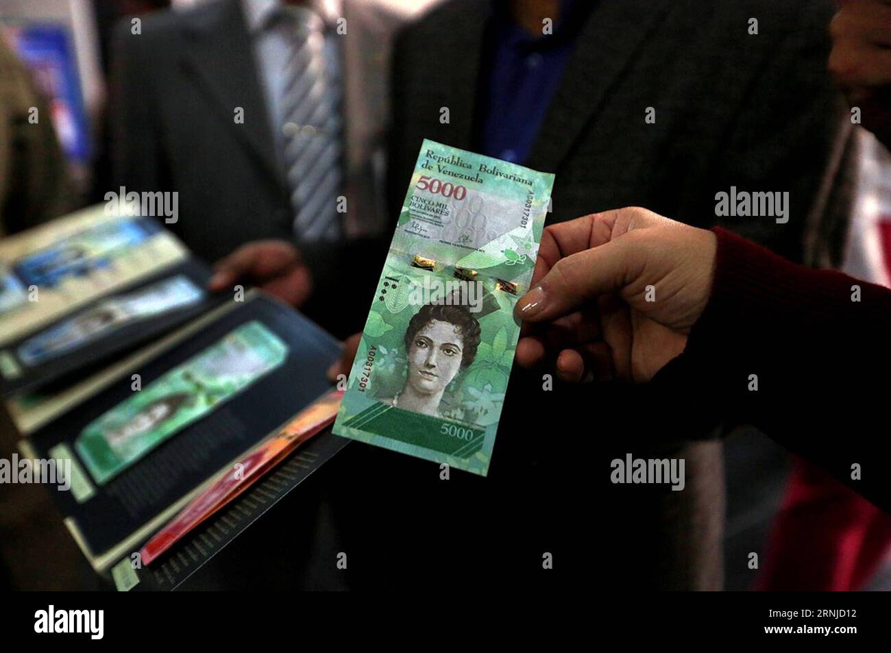 Image provided by the Interior and Justice Ministry of Venezuela shows ...