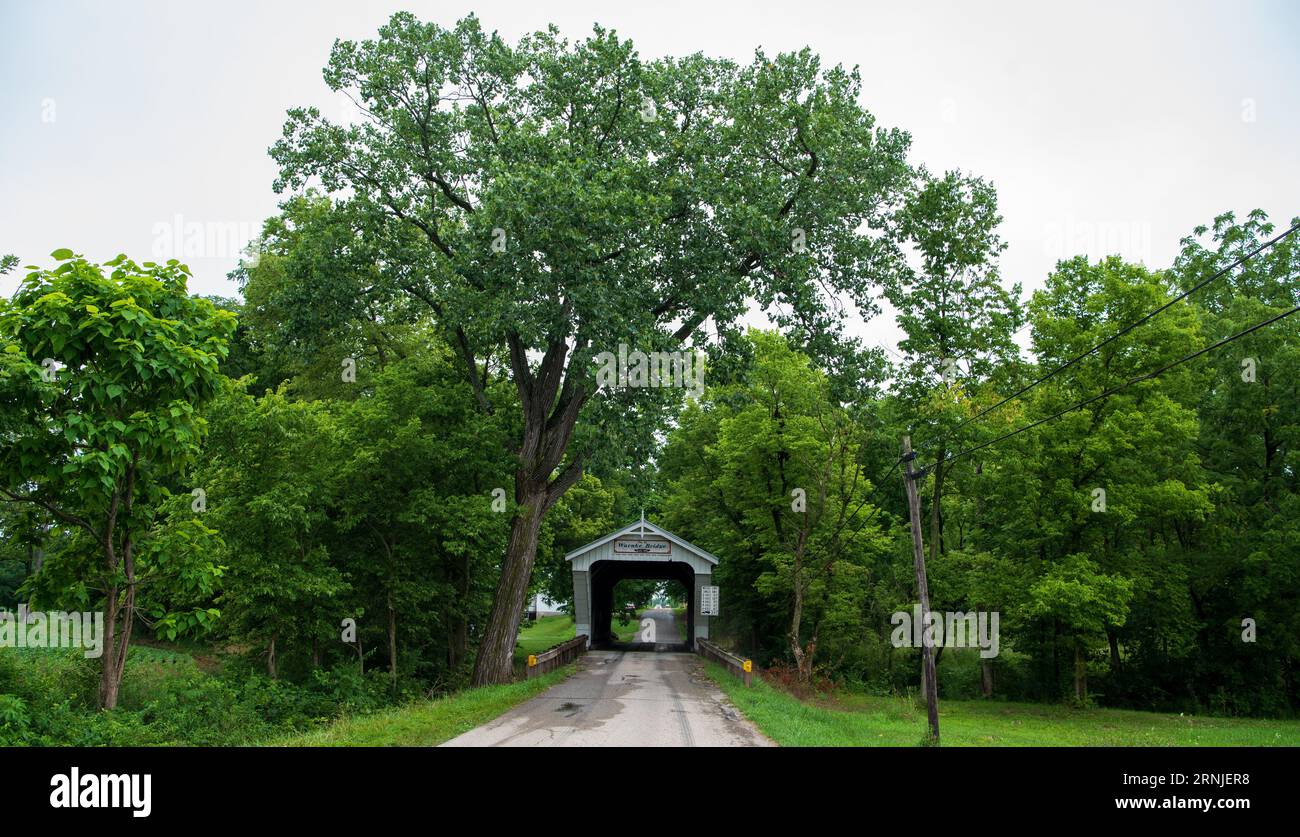 Warnke covered bridge hi-res stock photography and images - Alamy