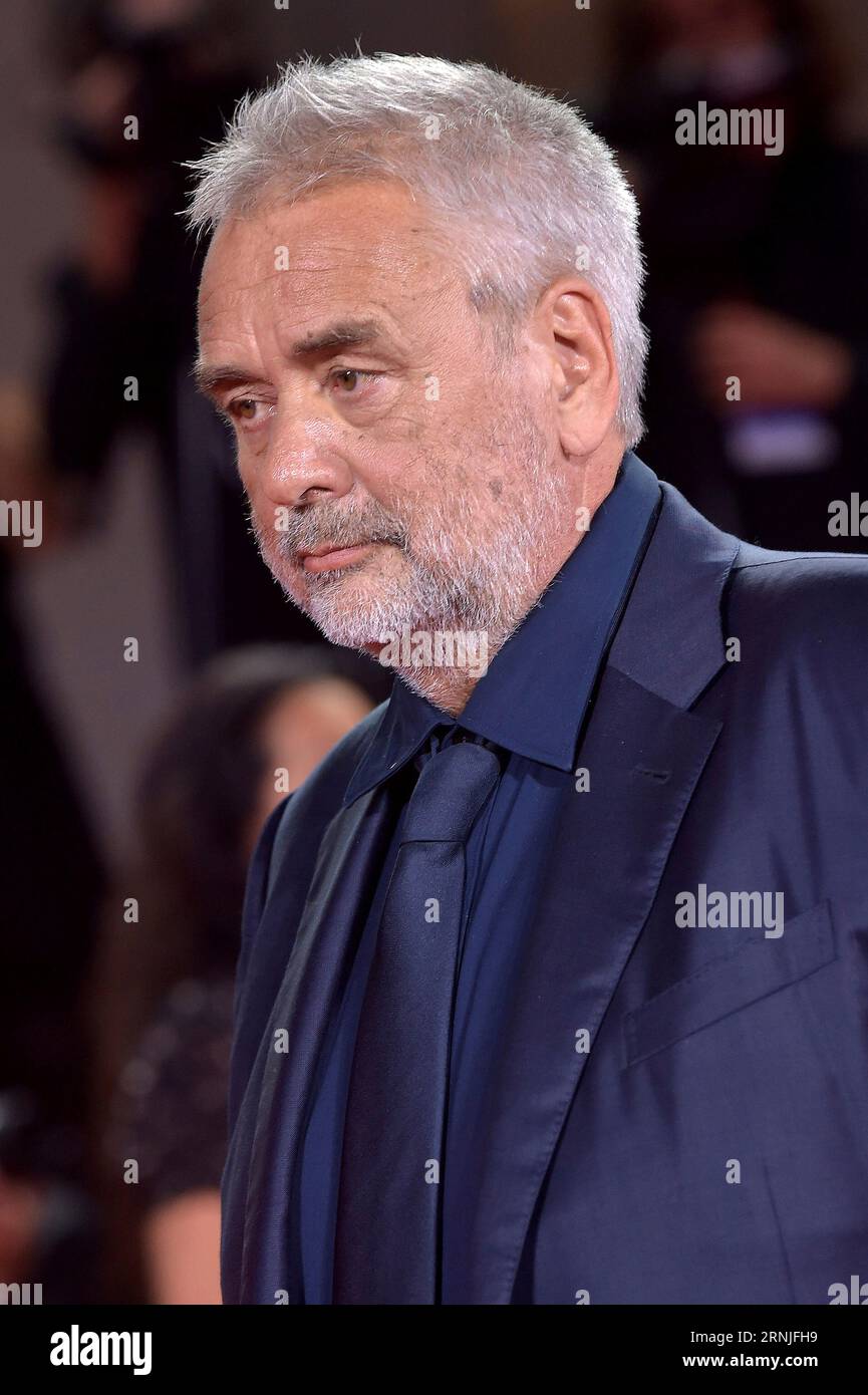 Venice, Italy. 31st Aug, 2023. VENICE, ITALY - SEPTEMBER 01: Luc Besson ...