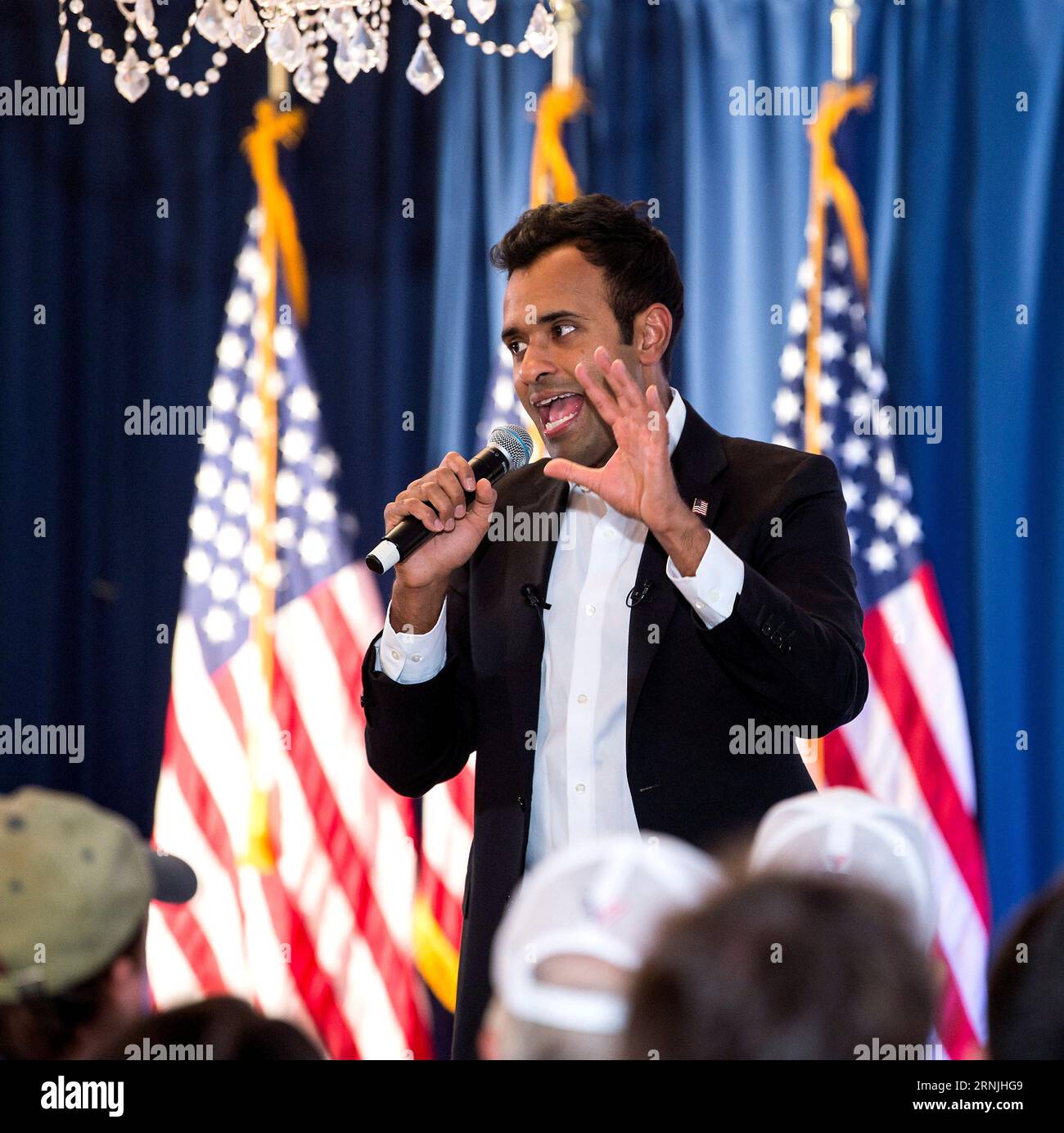 Hampton, New Hampshire, USA. 01st Sep, 2023. VIVEK RAMASWAMY ...