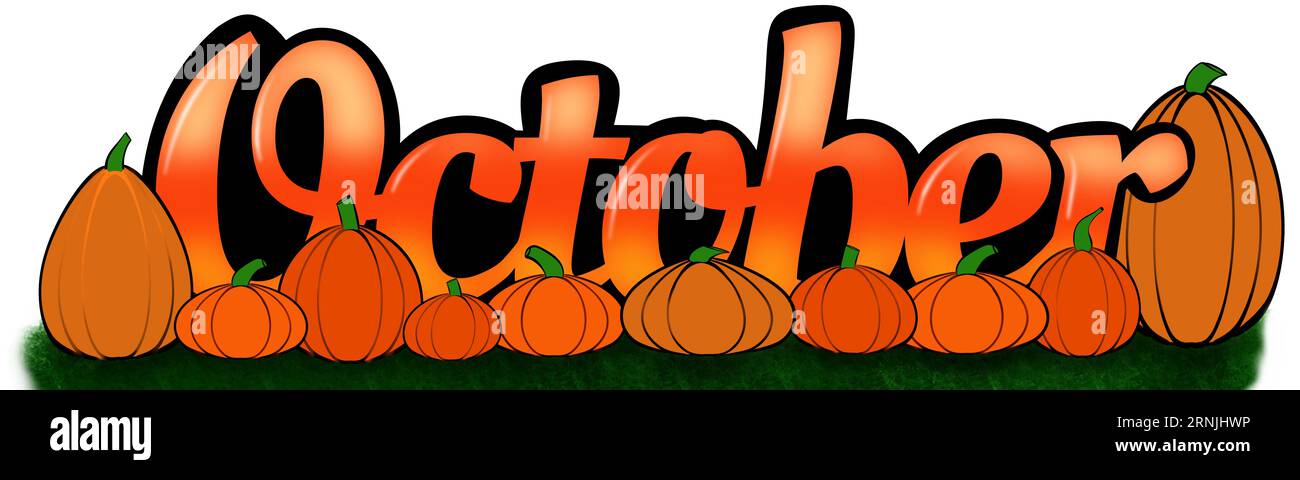 October Clipart
