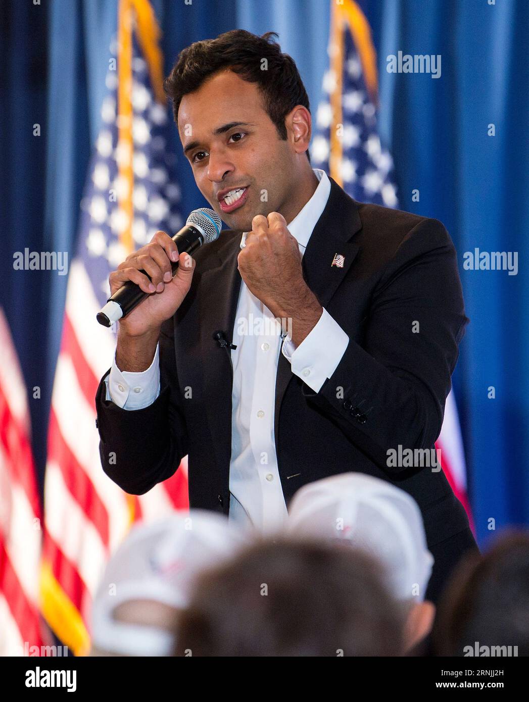 Hampton, New Hampshire, USA. 01st Sep, 2023. VIVEK RAMASWAMY ...