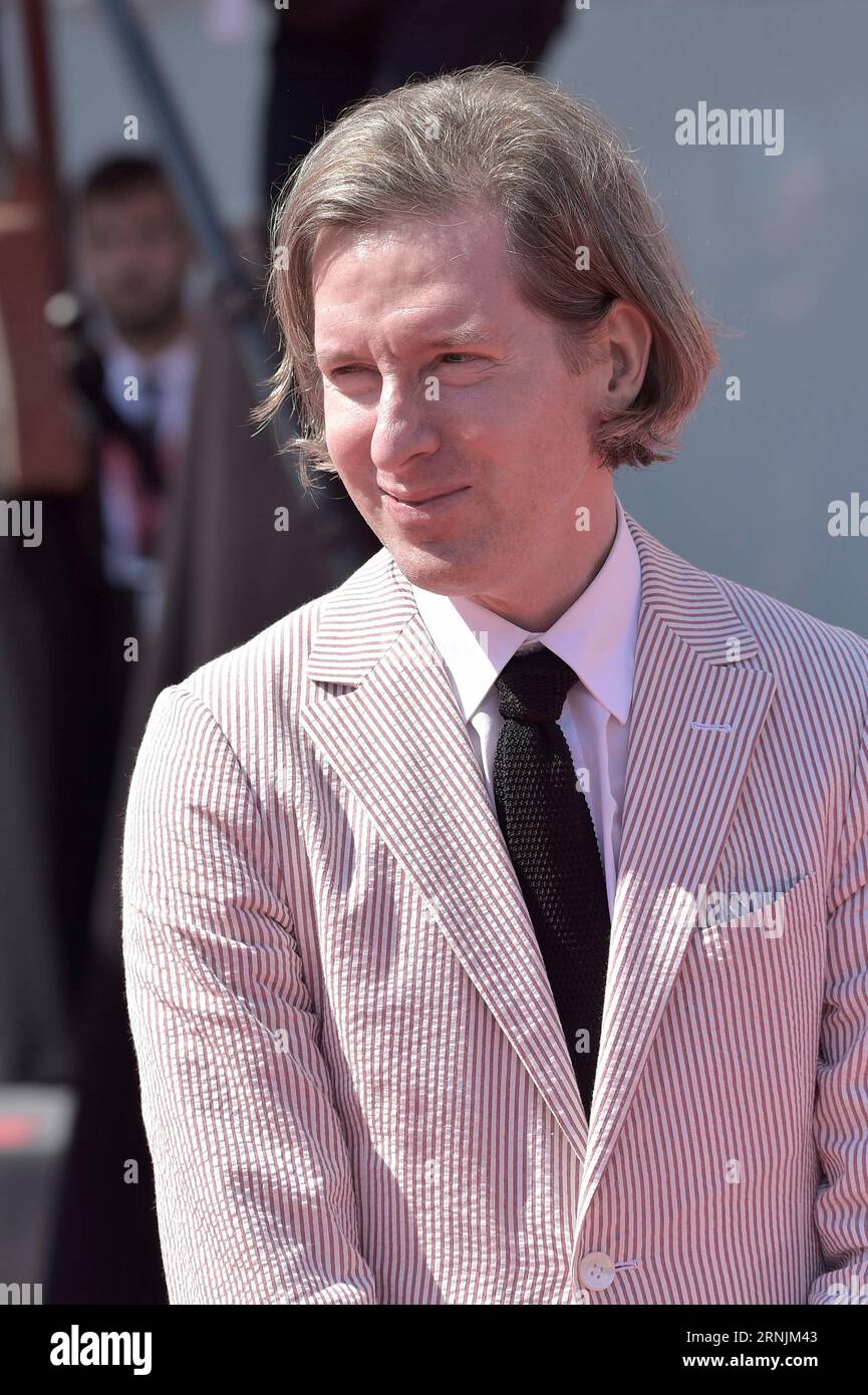 Venice, Italy. 01st Sep, 2023. Wes Anderson attends a red carpet for ...