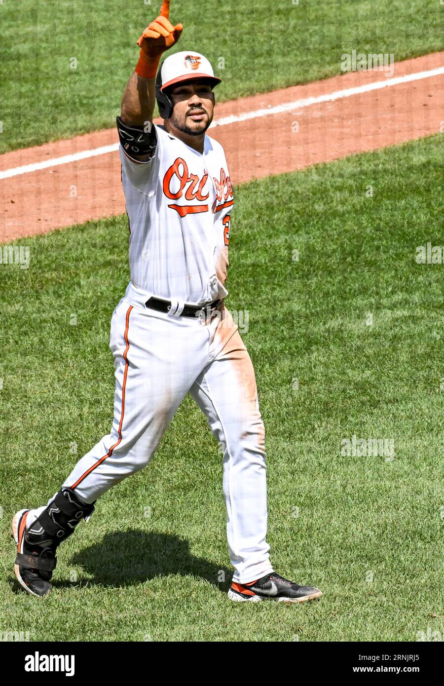 BALTIMORE, MD - August 30: Baltimore Orioles right fielder Anthony ...