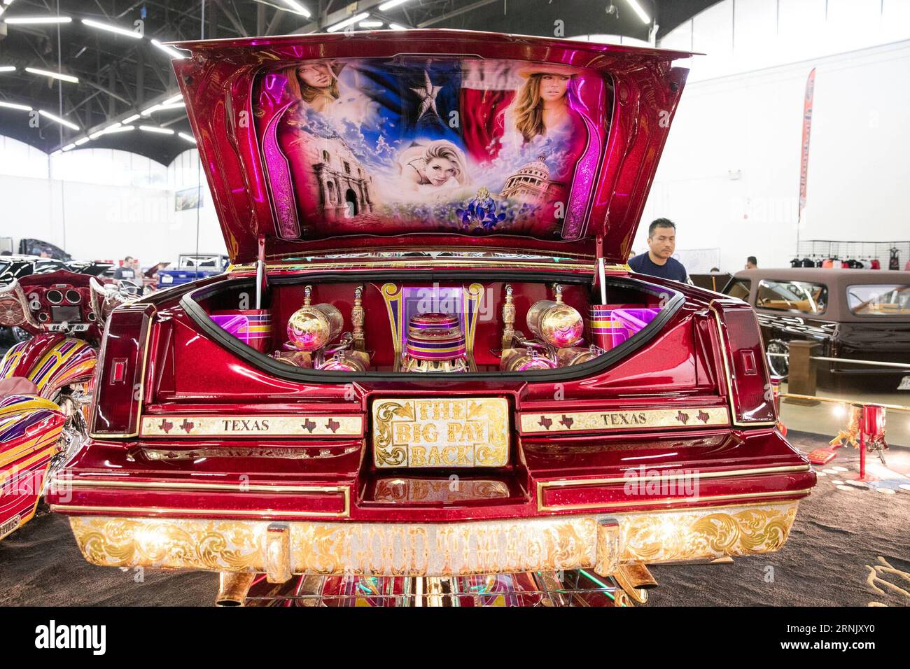 A car is on display at the 57th O Reilly Auto Parts AutoRama in Dallas ...