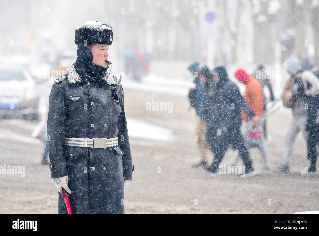 Mongolia policeman hi-res stock photography and images - Alamy