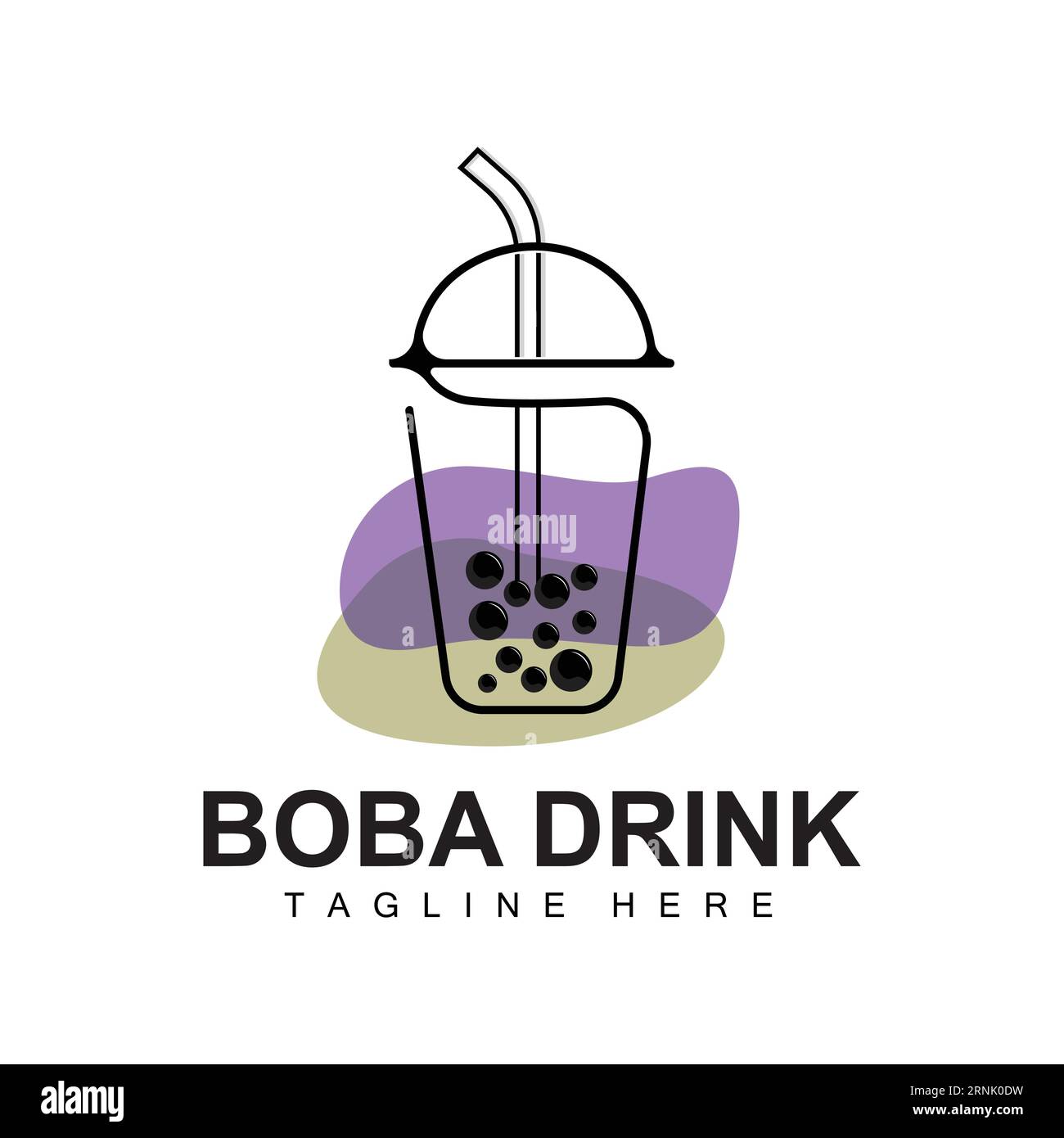 Plastic cocktail glasses Stock Vector Images - Alamy