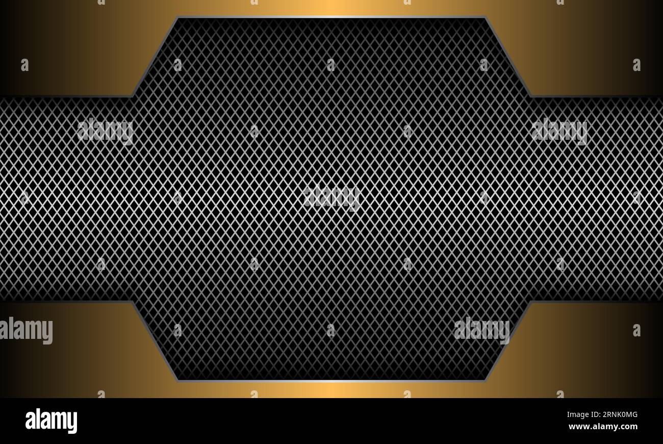 Golden 3d frame border Stock Vector Images - Alamy