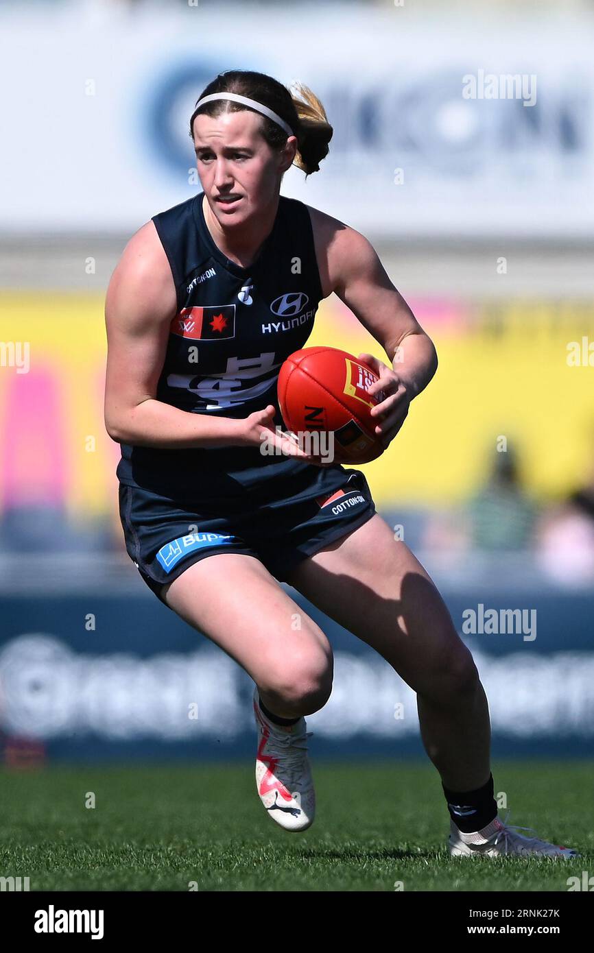 Melbourne, Australia. 02nd Sep, 2023. Keeley Skepper of Carlton in ...