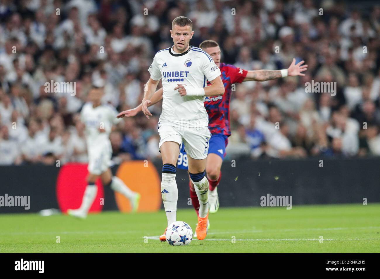 Kopenhaga, Denmark. 30th Aug, 2023. Denis Vavro of FC Copenhagen seen in action during ...