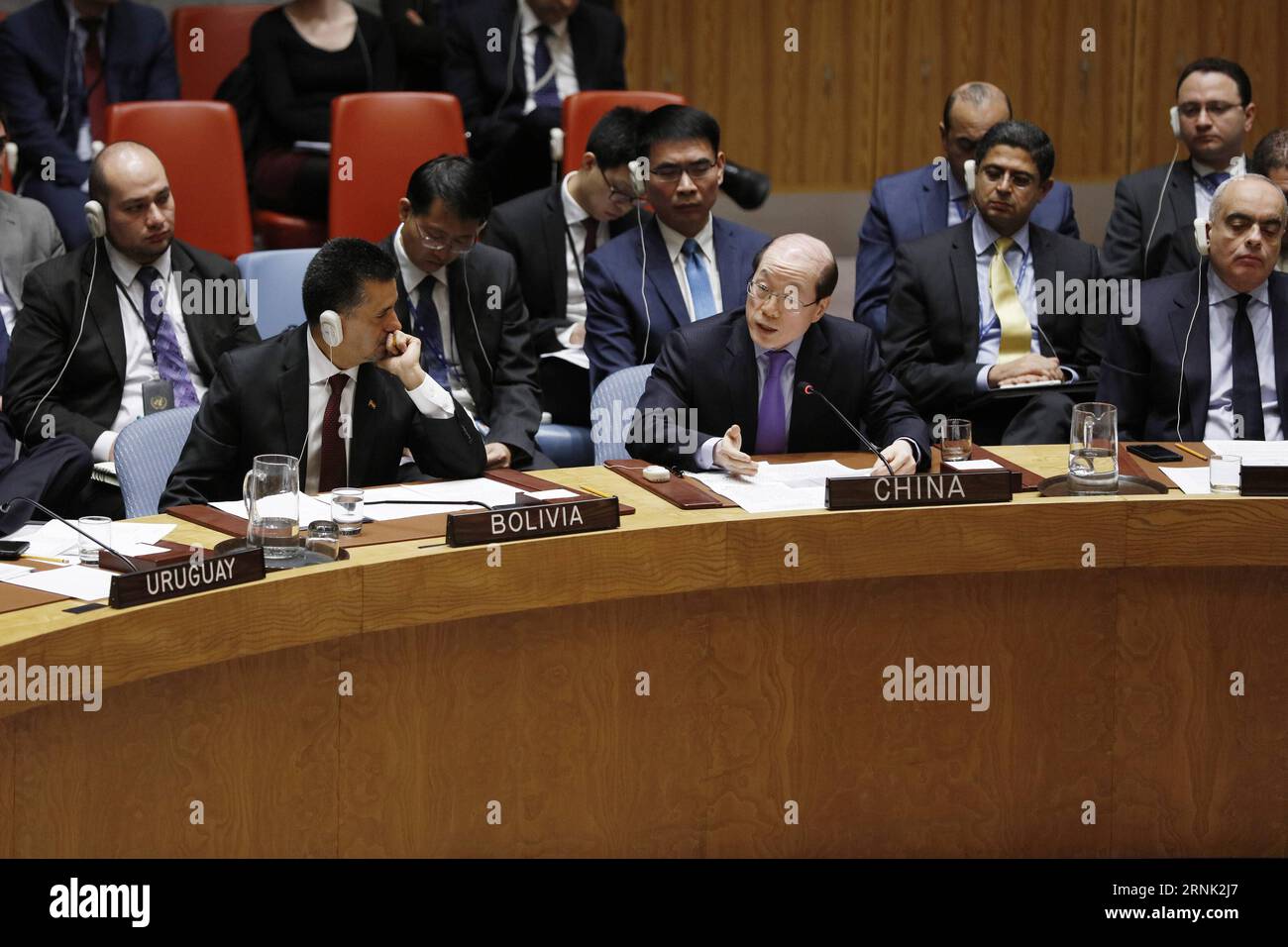 (170228) -- UNITED NATIONS, Feb. 28, 2017 -- Chinese Ambassador to the ...