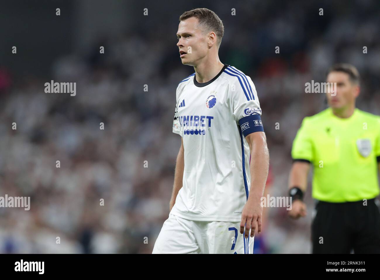 Kopenhaga, Denmark. 30th Aug, 2023. Viktor Claesson of FC Copenhagen seen in action during ...
