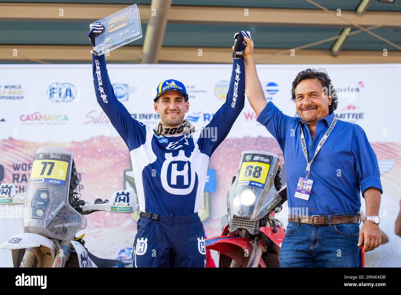 Salta, Argentine. 01st Sep, 2023. BENAVIDES Luciano (arg), Husqvarna ...