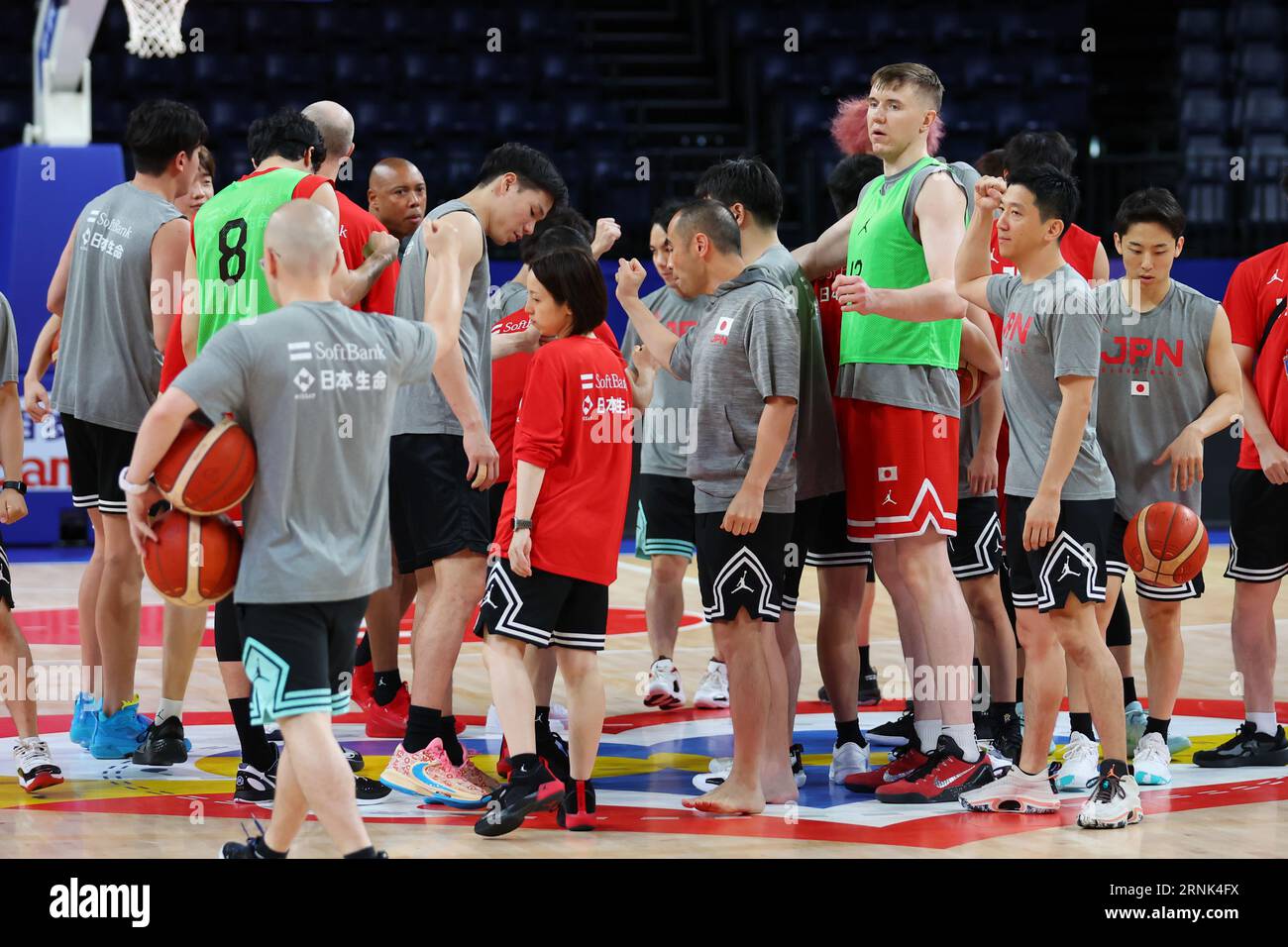 Okinawa Arena, Okinawa, Japan. 2nd Sep, 2023. Japan team group ...