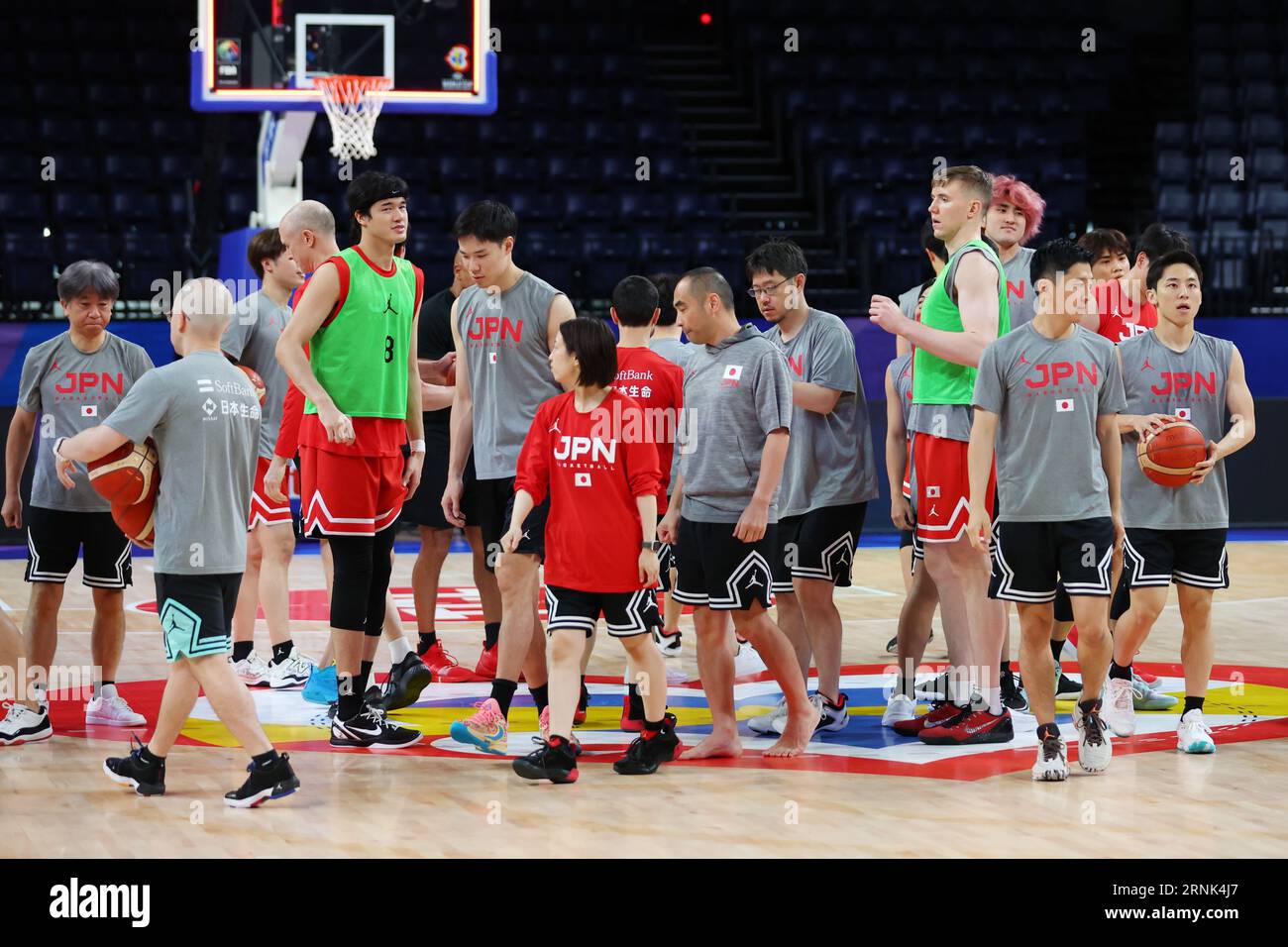 Okinawa Arena, Okinawa, Japan. 2nd Sep, 2023. Japan team group ...