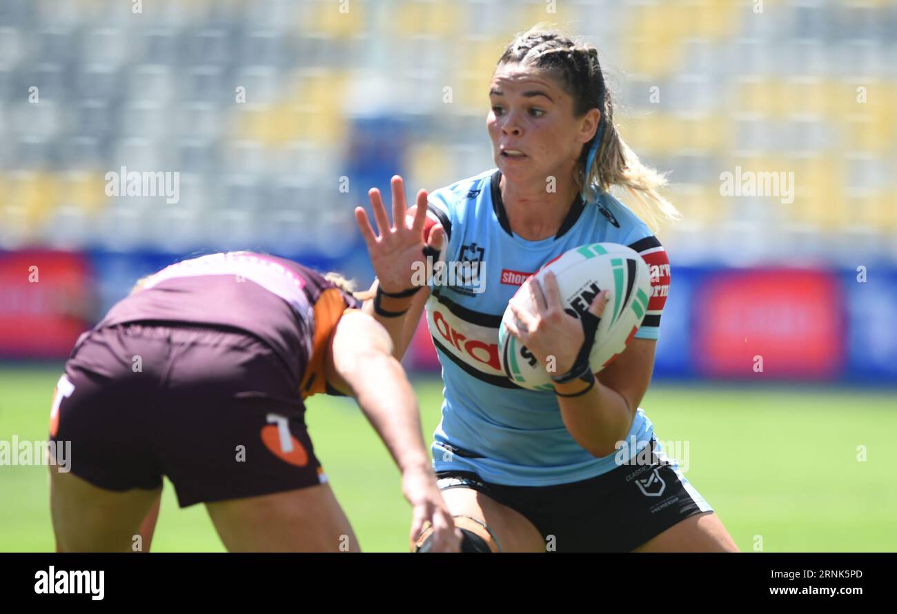 Townsville, Australia. 02nd Sep, 2023. Talei Holmes of the Sharks ...