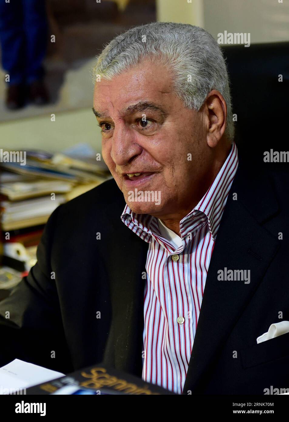 (170309) -- CAIRO, March 9, 2017 -- Zahi Hawass, Egypt s top ...
